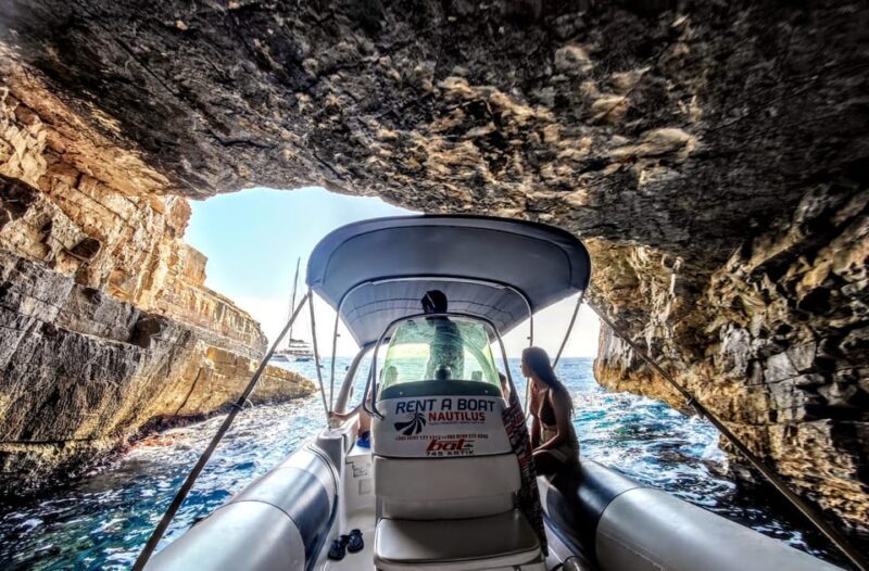 From Vis: Speedboat tour - Vis, Bievo & Blue Cave (shared) - The Sum Up
