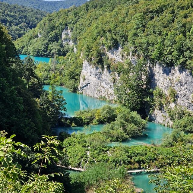 From Zadar: Plitvice Lakes Guided Tour with Boat & Train - Flexibility and Self-Guided Exploration