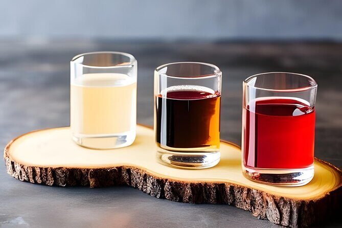 Fruit alcohol tasting + Velvet Orchards audio tour - Key Points