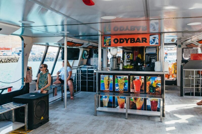 Fuerteventura: Glass Bottom Boat Cruise with Lunch & Drinks - Water Activities: Kayaking, Snorkeling, and Sliding