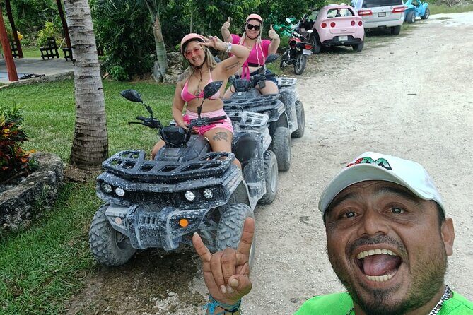Full Adventure 4x4 Jeep and ATV - Stop 2: ATV Ride through the Jungle and Cenote Swim