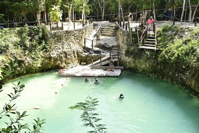 Full Adventure with Ziplines Cenote ATV and Delicious Food - ATV Ride Through Jungle Trails