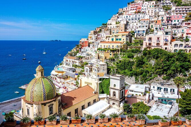 Full Day Amalfi Coast Shared Tour by Sea and Land - Key Points