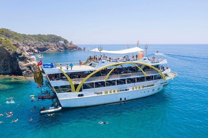 Full-day Boat Tour from Antalya with Lunch and Foam Party - Key Points