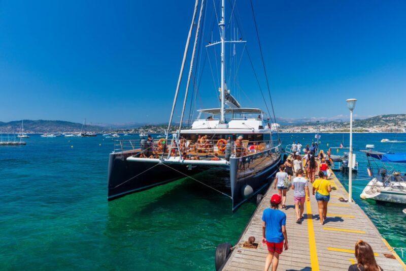 Full-Day Catamaran Cruise Departing from Cannes - FAQ