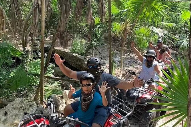 Full Day Private ATV Tour to Tequilera and Mayan Caves - Key Points