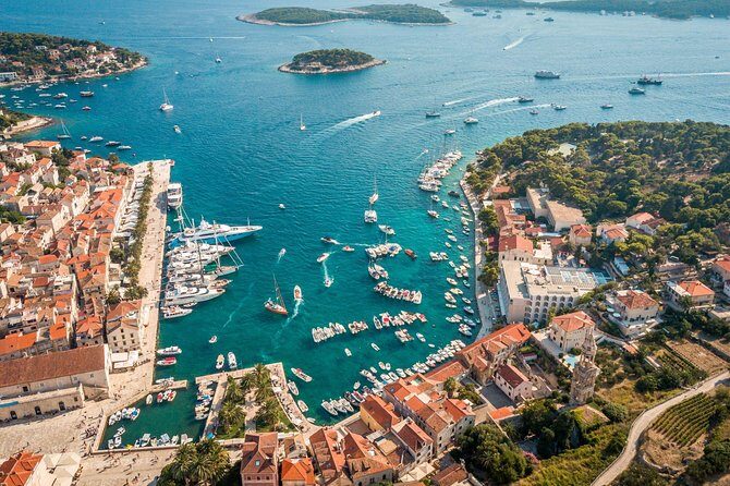 Full-Day Private Hvar, Brac, and Pakleni Islands Boat Cruise from Trogir - Key Points