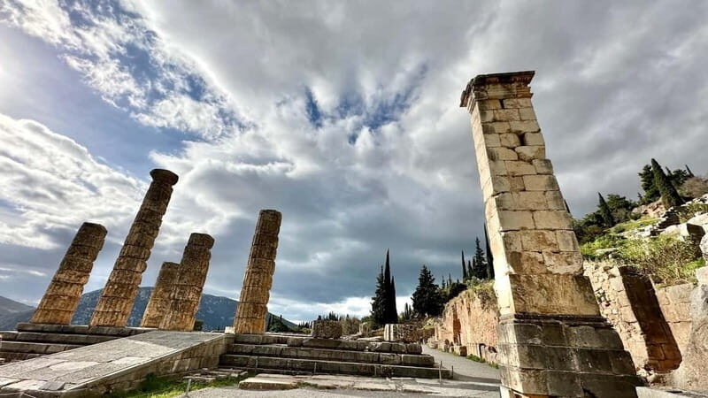 Full Day Private Tour Delphi Navel Of Earth Hosios Loukas - Considerations