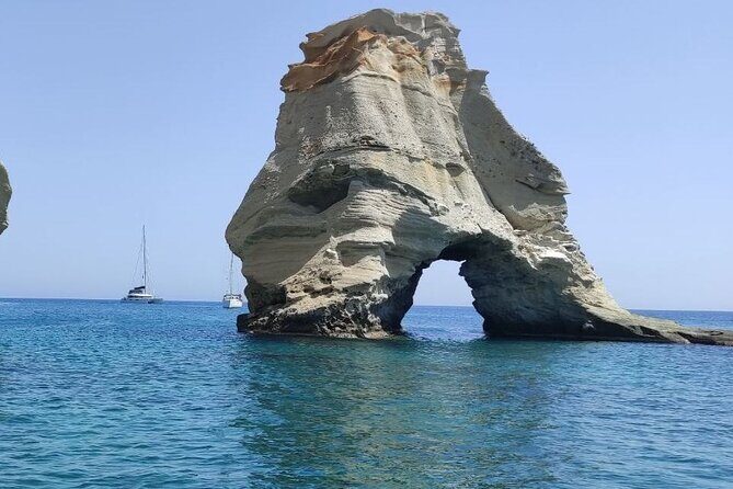 Full day sailing cruise on the West side of Milos island - Group Size, Duration, and Flexibility