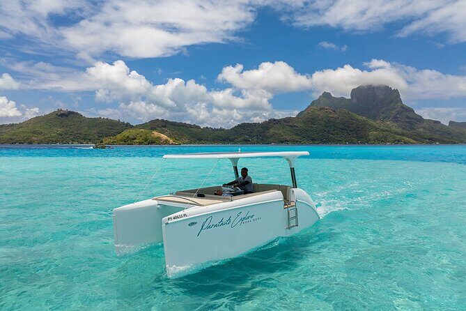 Full Day Solar BoatExplores Bora Bora at the Rhythm of the Lagoon - The Sum Up