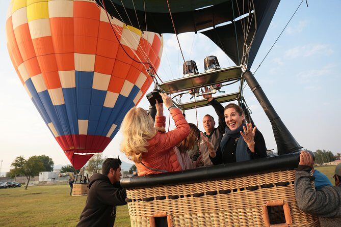 Full-Day Teotihuacan Hot Air Balloon Tour from Mexico City Including Transport - Transportation & Group Size  