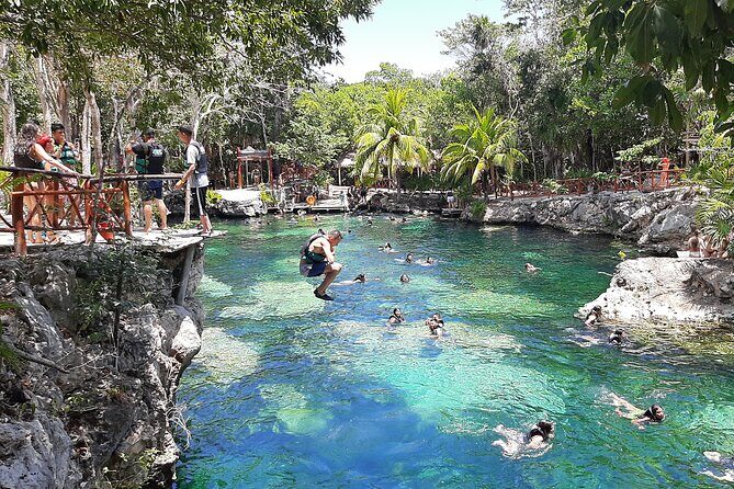 Full Day Tour 5 Natural Cenotes in Tulum from Cancun - Fourth Stop: Coba and Mayan Rituals