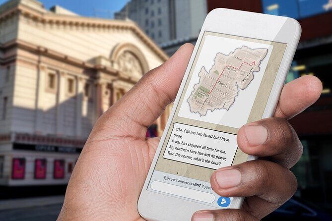 Fun, Flexible Treasure Hunt Around Manchester with Cryptic Clues & Hidden Gems - Key Points