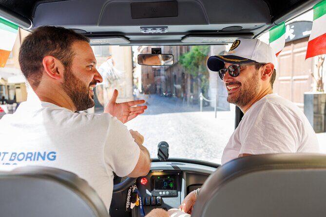 Fun Golf Cart Tour with Music and Gelato in Rome - Exploring Rome on a Golf Cart: A Fun, Flexible Way to See the City