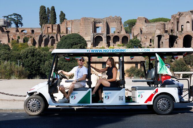 Fun Golf Cart Tour with Music and Gelato in Rome - Key Points