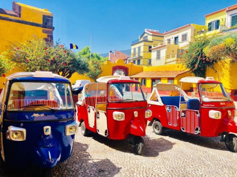 Funchal: Guided City Tuk-Tuk Tour - Transport and Duration
