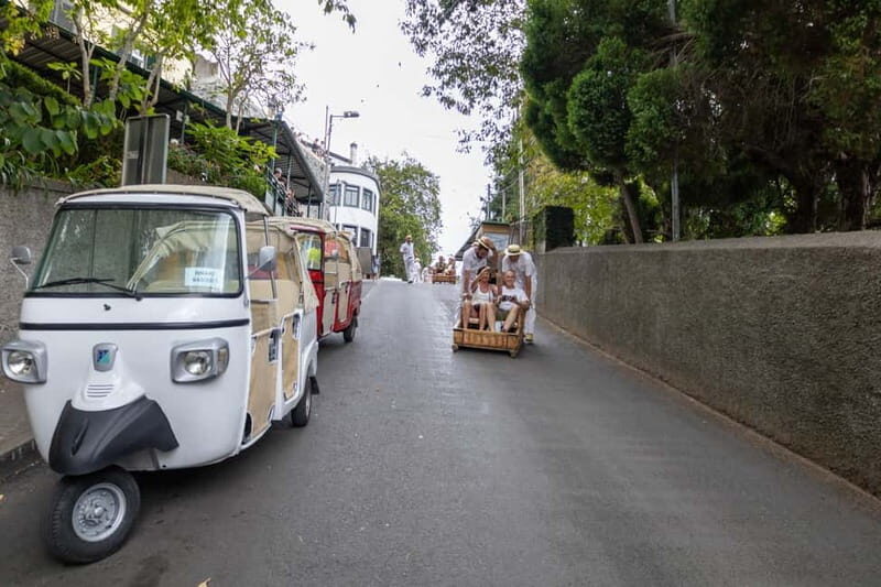 Funchal: Guided Tuk Tuk Tour to Toboggan Rides & Old Town - Key Points