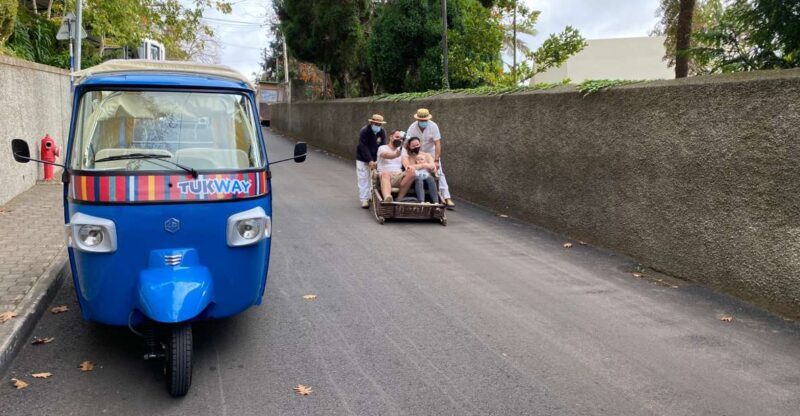 Funchal: Monte Tropical Garden & Toboggan Ride by Tuk Tuk - Key Points
