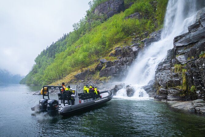 Fyksesund majestic RIB Adventure from Øystese - Key Points