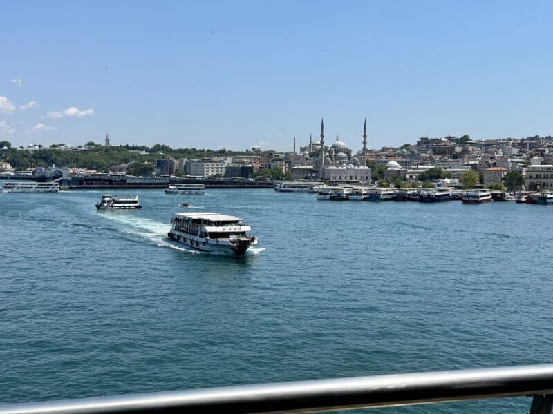 Galata Tower - Fener and Balat - Golden Horn by Ferry - Ferry Ride Back to Karaköy