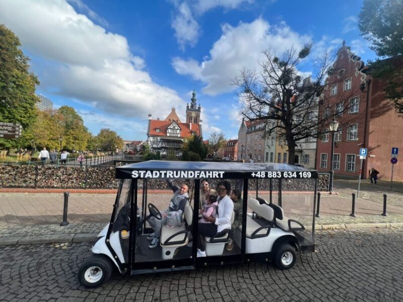 Gdansk: City Tour Live Guided by Golf Cart/Buggy Sightseeing - Frequently Asked Questions