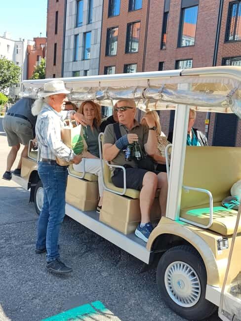 Gdansk: NO LIMIT BEER City Tour by Golf Cart Private/Shared - The Itinerary in Detail