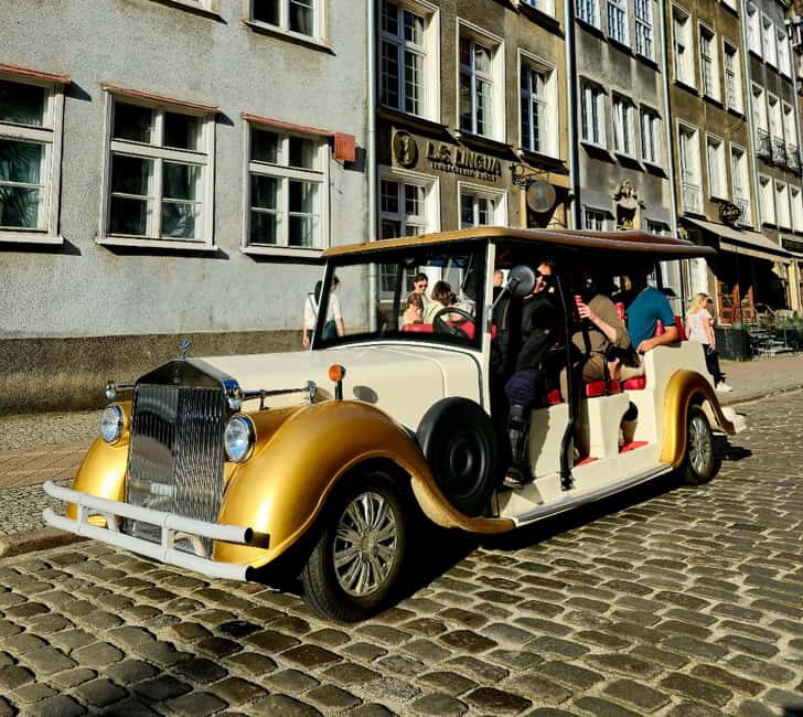 Gdansk:UNLIMITED beer incl. City Tour By Golf Cart - Exploring Gdansk by Golf Cart: What You Can Expect