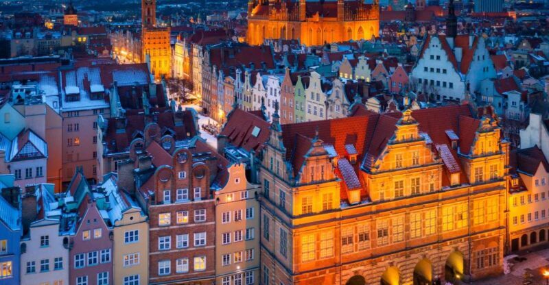 Gdask City Sights & History Guided Walking Tour in English - Key Points