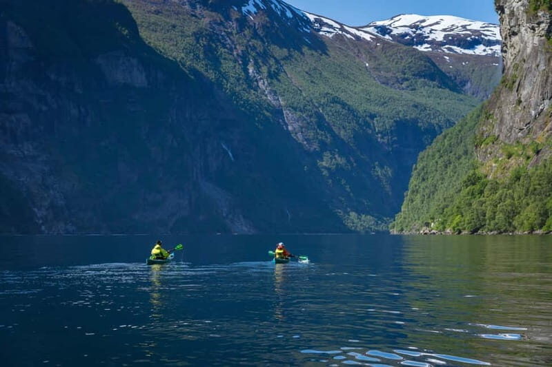 Geiranger: Kayak Tour with Waterfall Views - Key Points