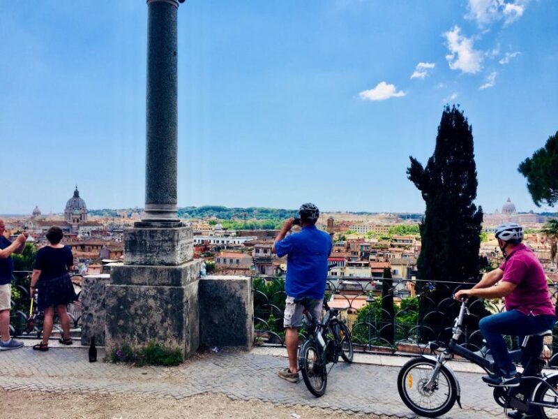 Gems of Rome: Small Group E-Bike Tour with Street Food stops - Key Points