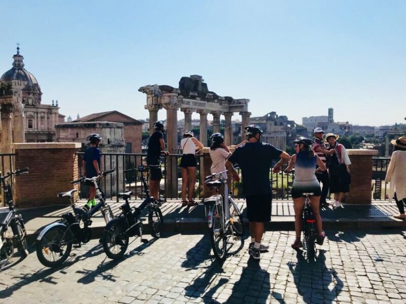Gems of Rome: Small Group E-Bike Tour with Street Food stops - An Ideal Way to Discover Rome in a Short Time