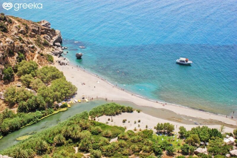 Georgioupolis: Preveli Palm Beach Day Trip by Bus and Boat - FAQ