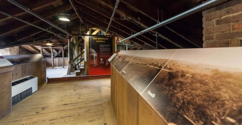 Gettysburg: Seminary Ridge Museum & Education Center Entry - The historic halls and the Cupola: breathtaking and educational