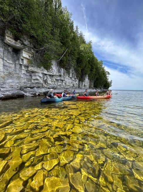 Gills Rock: Door Bluff Shipwreck Kayak Tour - Key Points