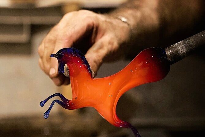 Glass Blowing Demonstration : pickup by wood boat Taxi + local guide - A Closer Look at the Glass Blowing Demonstration Tour
