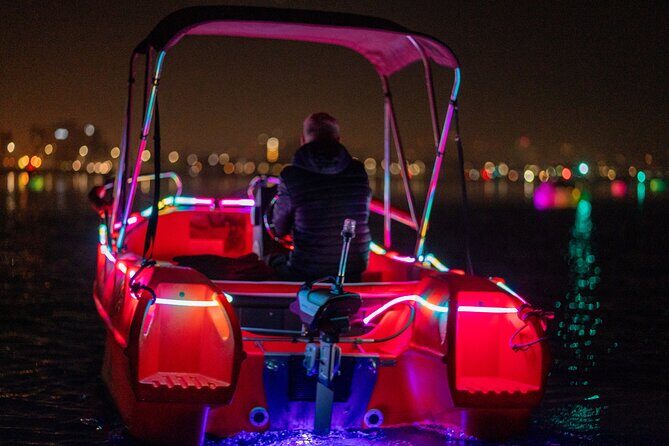 Glow Electric Boat night date experience in San Diego Bay - An In-Depth Look at the Glow Electric Boat Experience