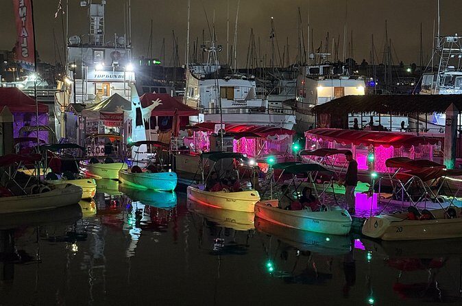 Glow Electric Boat night date experience in San Diego Bay - FAQs