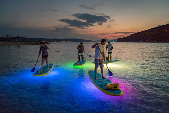 Glowing Stand-Up Paddle Experience in Split - The Itinerary in Detail