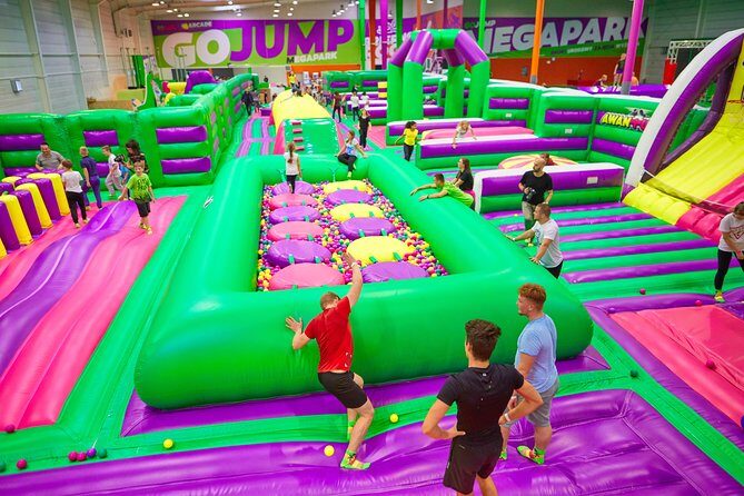GOjump MEGAPARK Kraków-Sikorki 1h ticket: GOair Inflatable Park - Pricing and Value