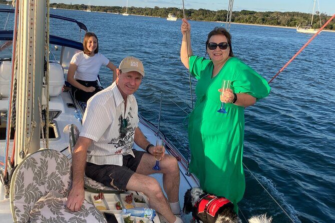 Gold Coast 2 hour Sunset Sailing Cruise with Drinks&Tasting Plate - FAQs
