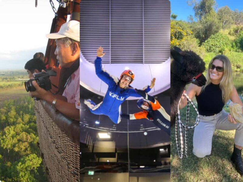 Gold Coast: Hot Air Balloon, Winery Breakfast & iFly - An Introduction to the Tour Experience