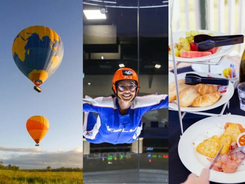 Gold Coast: Hot Air Balloon, Winery Breakfast & iFly - What Makes This Tour Stand Out