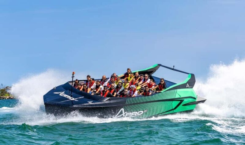 Gold Coast: Jet Boat Ride & Sea World Entry Ticket - Key Points