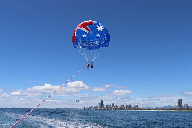 Gold Coast Parasailing  Tandem & Triple Flights - Key Points