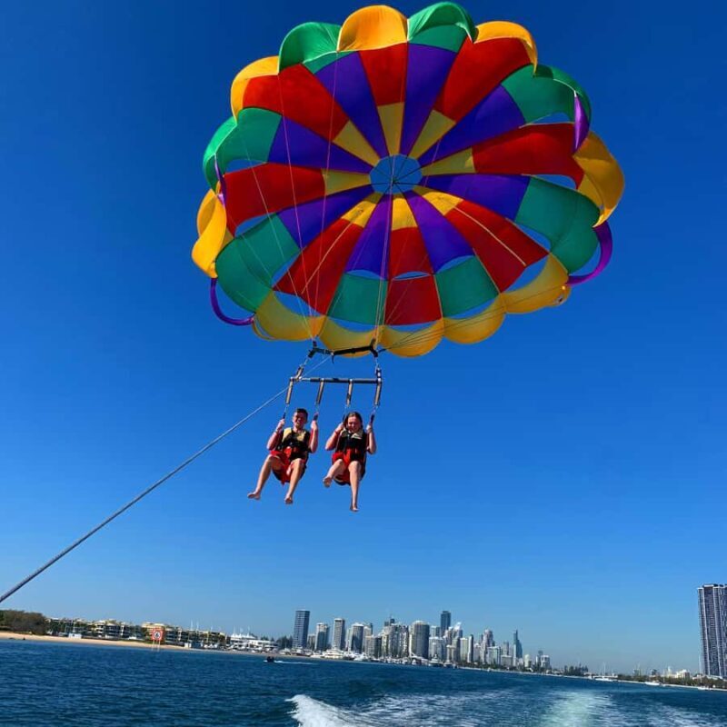 Gold Coast: Surfers Parasailing with Free Photos - The Sum Up
