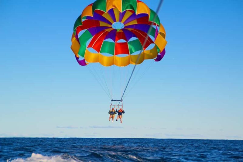 Gold Coast: Surfers Parasailing with Free Photos - FAQs