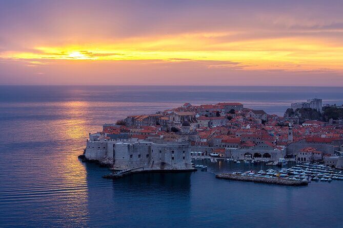 Golden hour SUNSET CRUISE from Dubrovnik Old Town - Key Points
