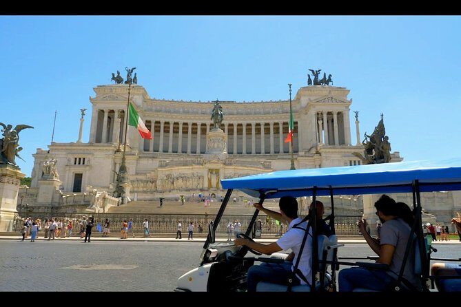 Golf cart tour: explore Rome's iconic landmarkes with ease - Key Points