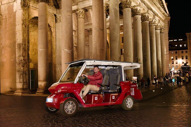 Golf Cart Tour Express Highlights of Rome by Night - Key Points