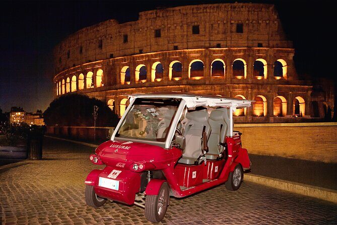 Golf Cart Tour Express Highlights of Rome by Night - Authentic Experiences and Hidden Gems